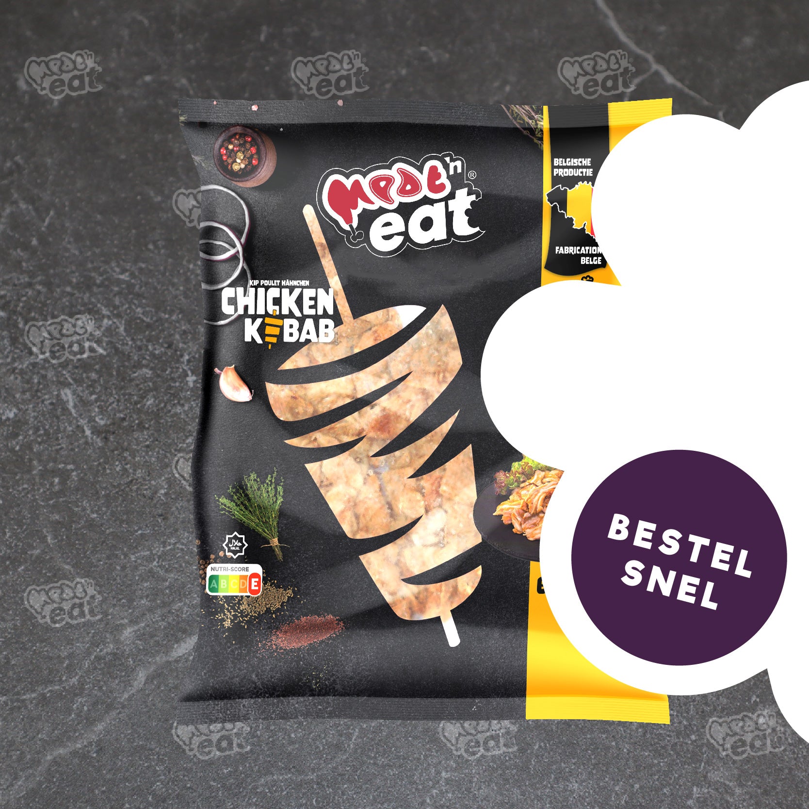 NIEUW Premium Chicken Kebab | Meat & Eat | Dé Online Halal Slager